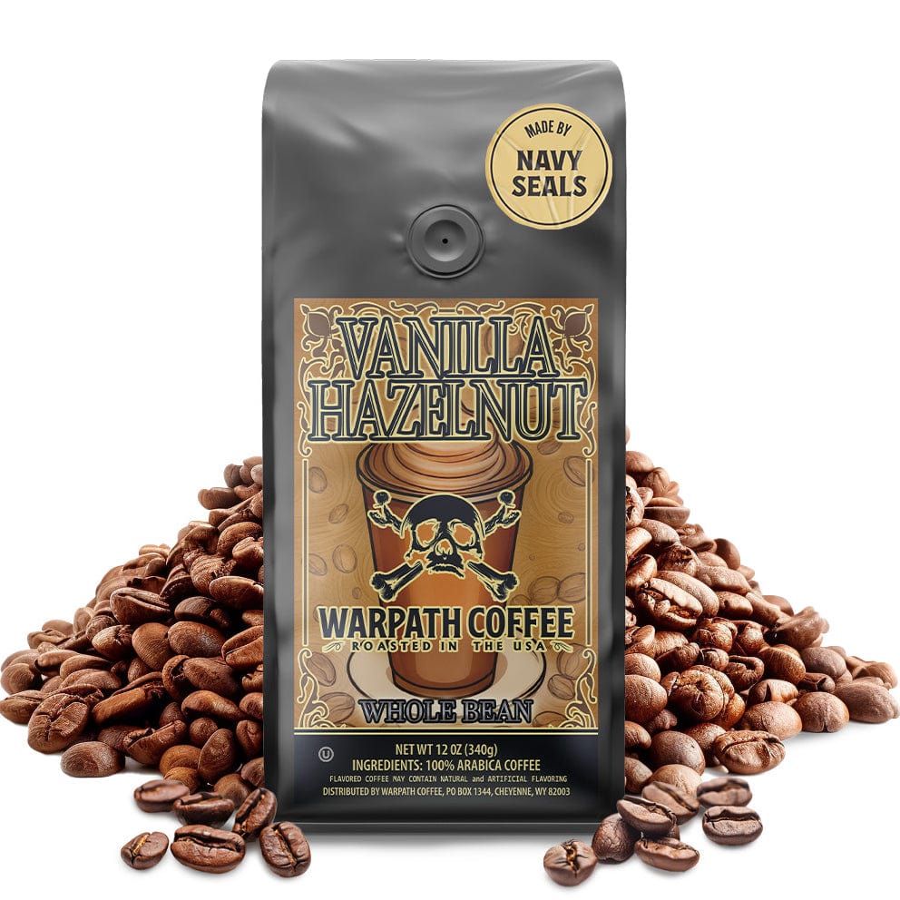 Vanilla Hazelnut Flavored Coffee – WARPATH COFFEE